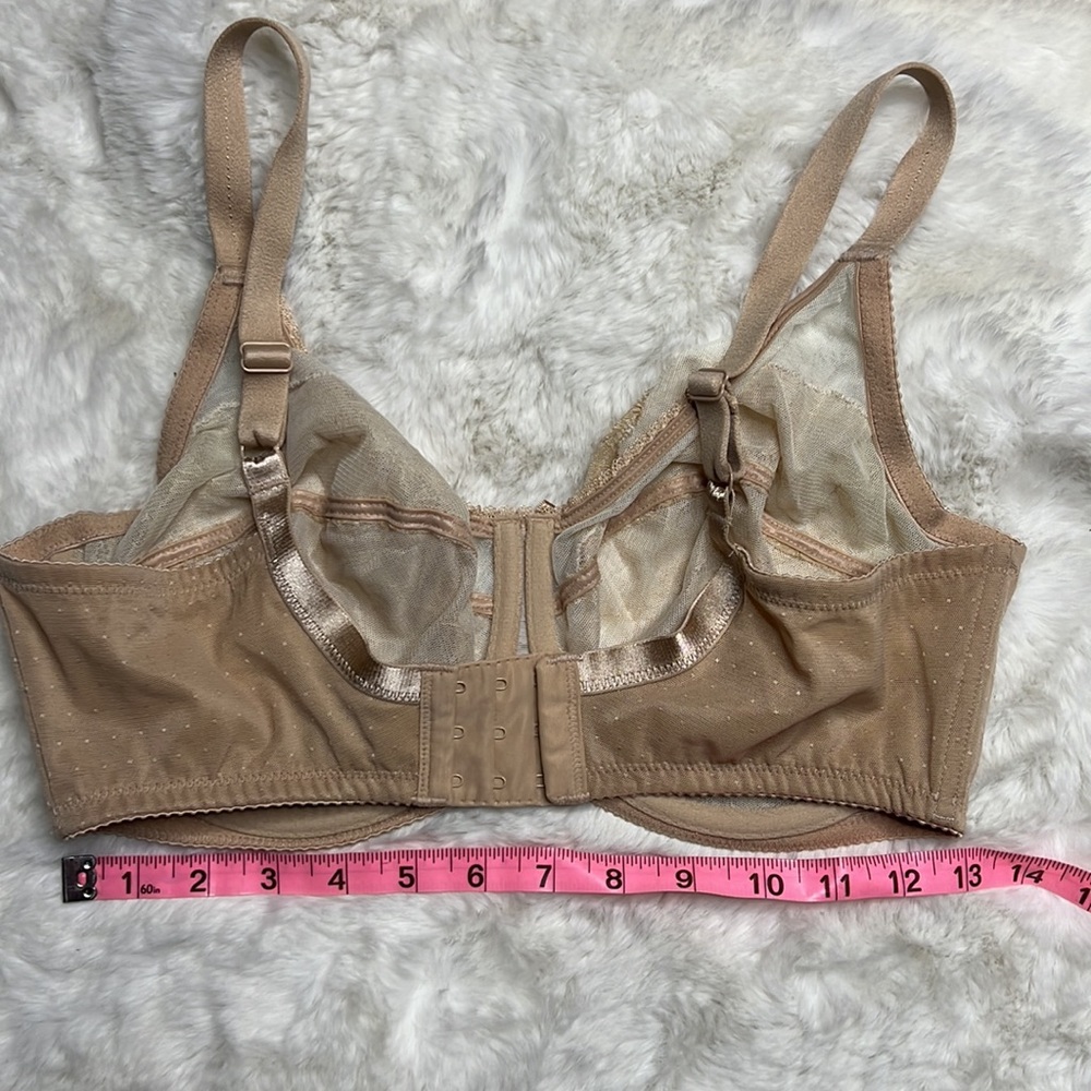 Wacoal Retro Chic Sheer Lace Underwire Bra 855186 38dd - Gem